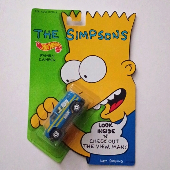Hot Wheels | Toys | Hot Wheels The Simpsons Family Camper | Poshmark
